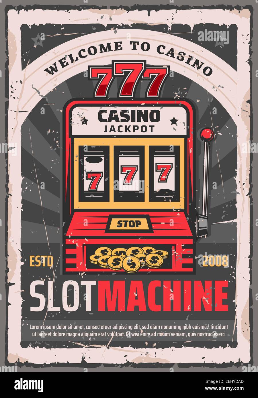 Pokie Stock Vector Images - Alamy