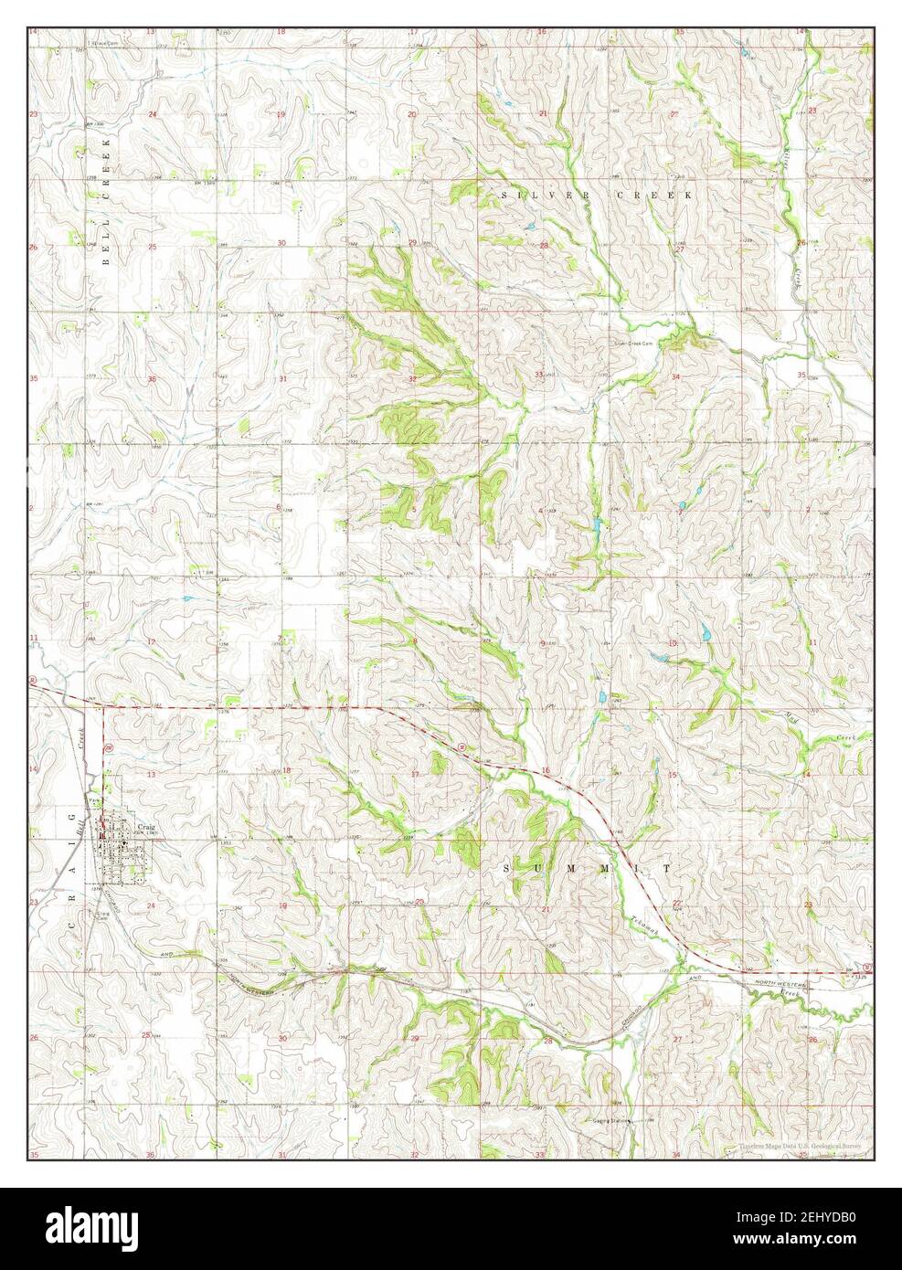 Map of craig Cut Out Stock Images & Pictures - Alamy