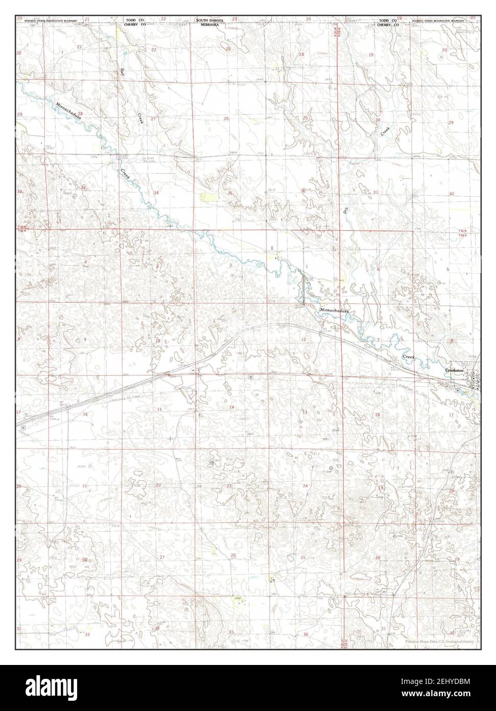 Crookston nebraska map hi-res stock photography and images - Alamy