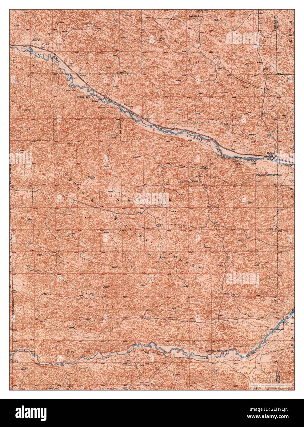 Halsey map hi-res stock photography and images - Alamy