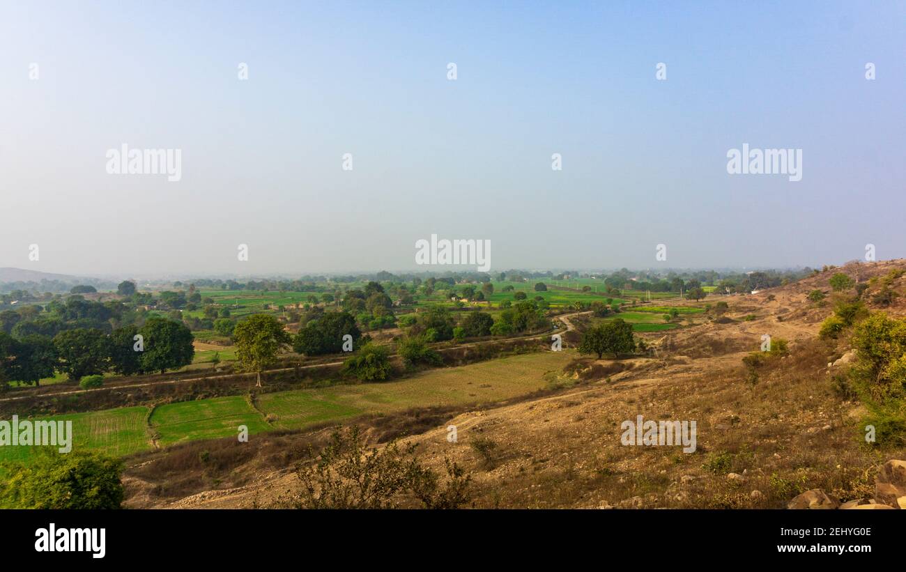 Indian rural lands hi-res stock photography and images - Alamy