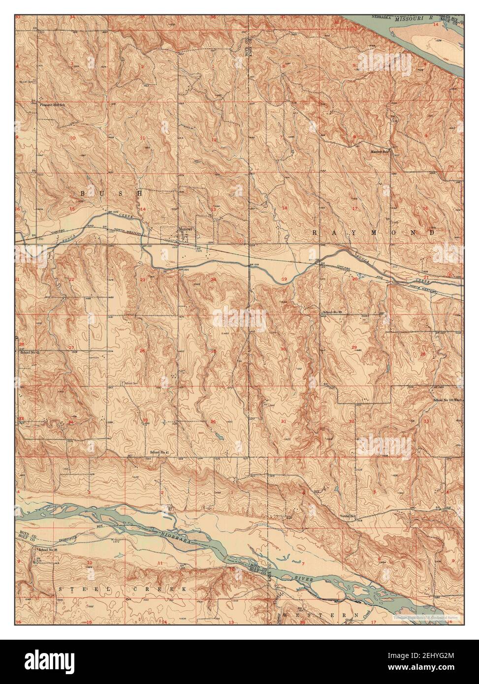 Monowi nebraska hi-res stock photography and images - Alamy