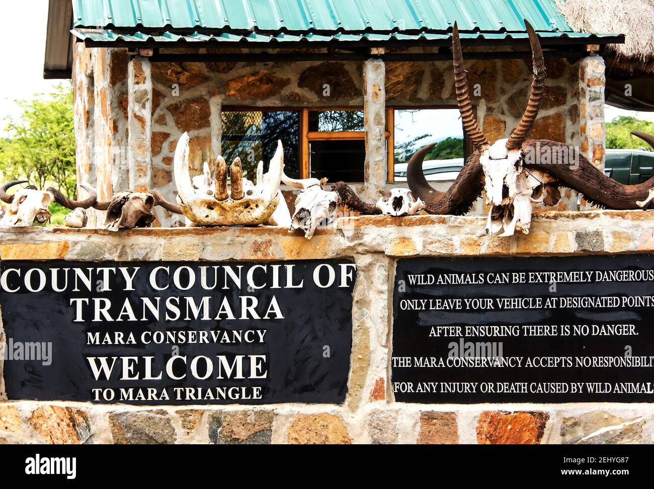 Masai mara sign hi-res stock photography and images - Alamy
