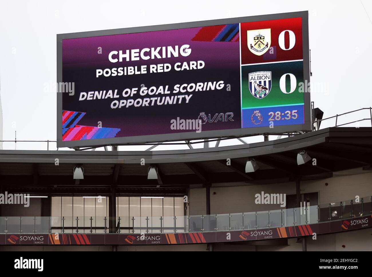 Possible red card hi-res stock photography and images - Alamy