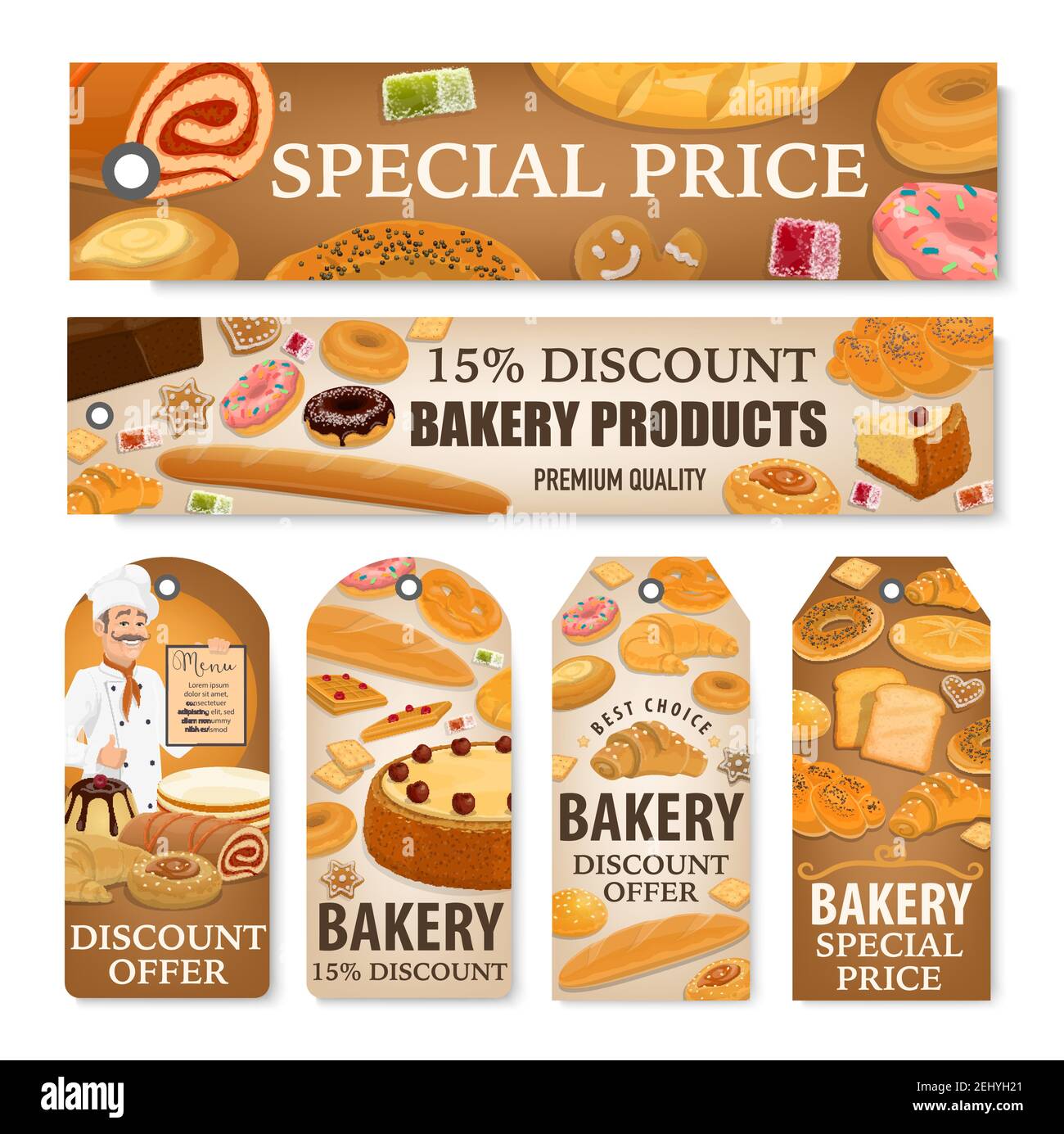 Croissant With Price Tag High Resolution Stock Photography and Images ...