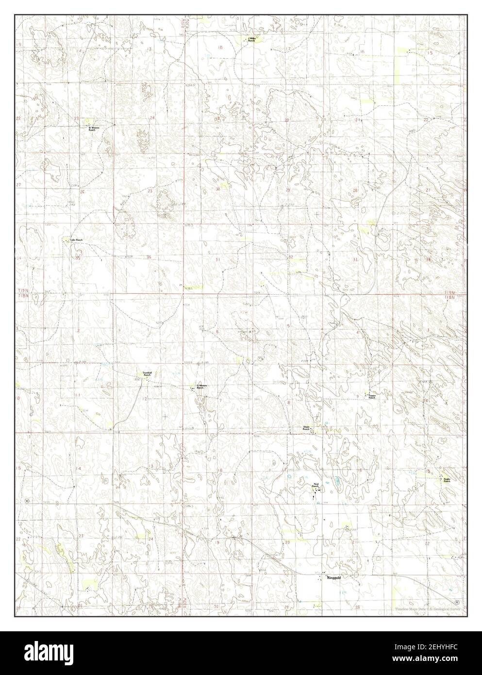 Ringgold, Nebraska, map 1985, 1:24000, United States of America by ...