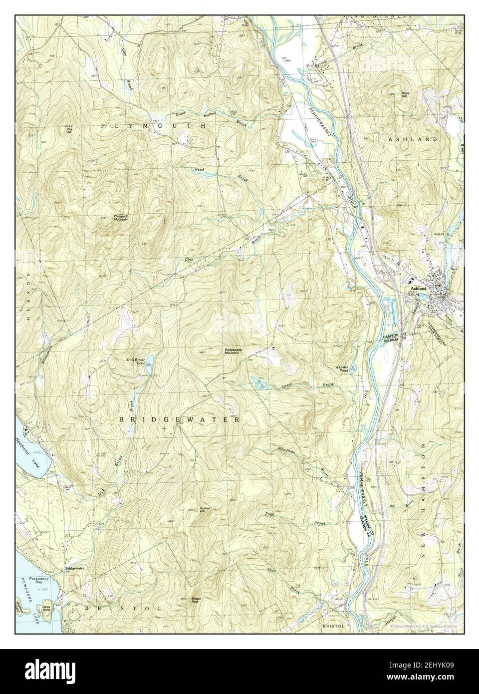 Ashland, New Hampshire, map 1987, 1:24000, United States of America by ...