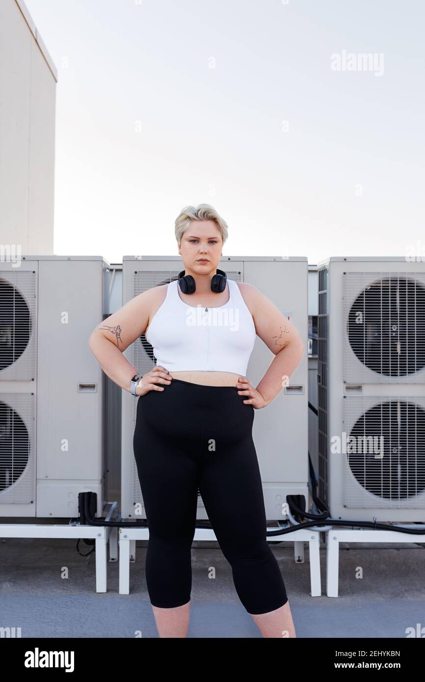 Plus size female in hi-res stock photography and images - Alamy