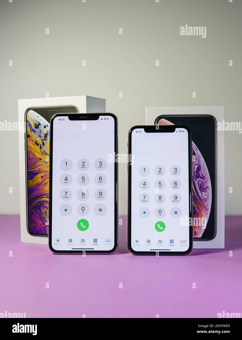 Unboxed phone hi-res stock photography and images - Alamy