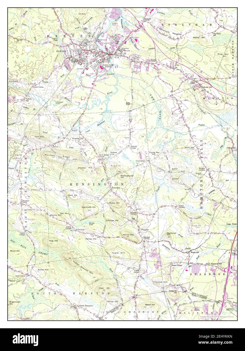 Map of exeter Cut Out Stock Images & Pictures - Alamy