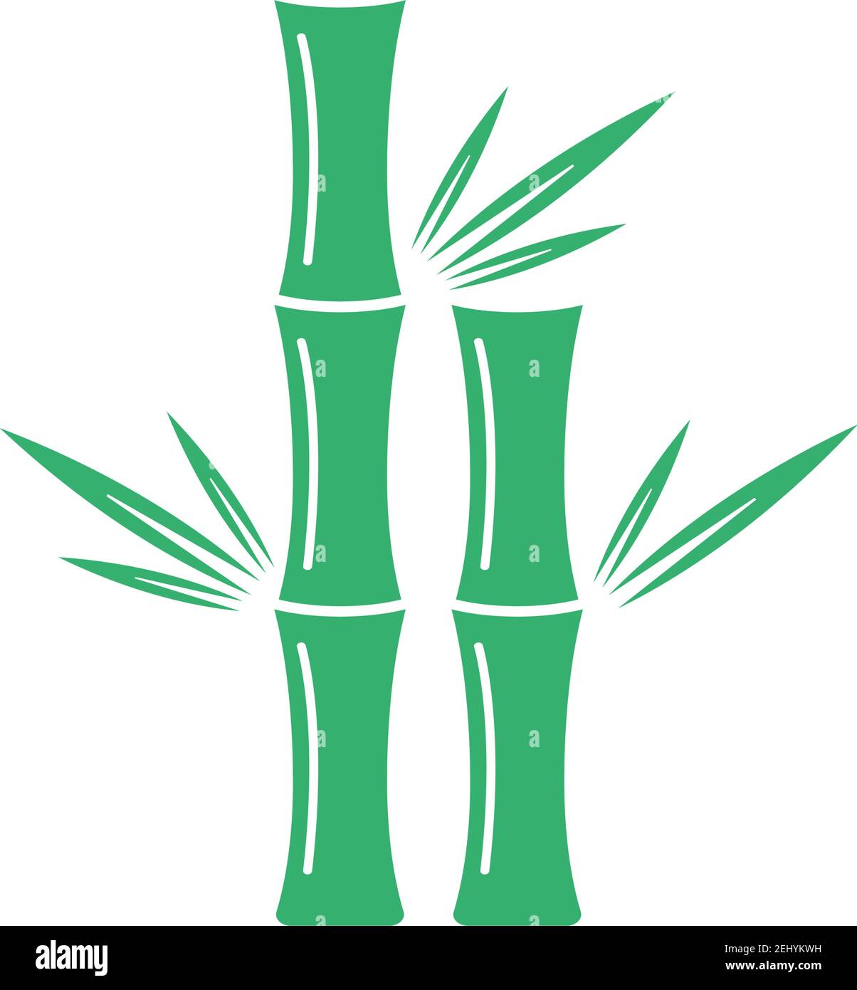 Bamboo isolated Stock Vector Images - Alamy