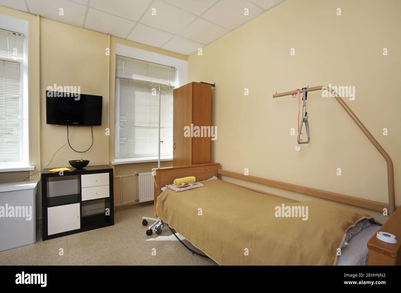 Hospital ward at hospital in Moscow. Russian federation Stock Photo - Alamy