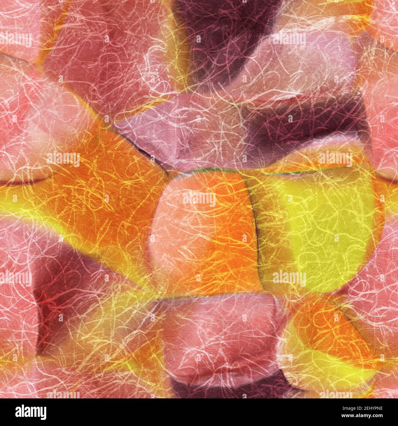 Seamless abstract blobs of color paper texture Stock Photo - Alamy