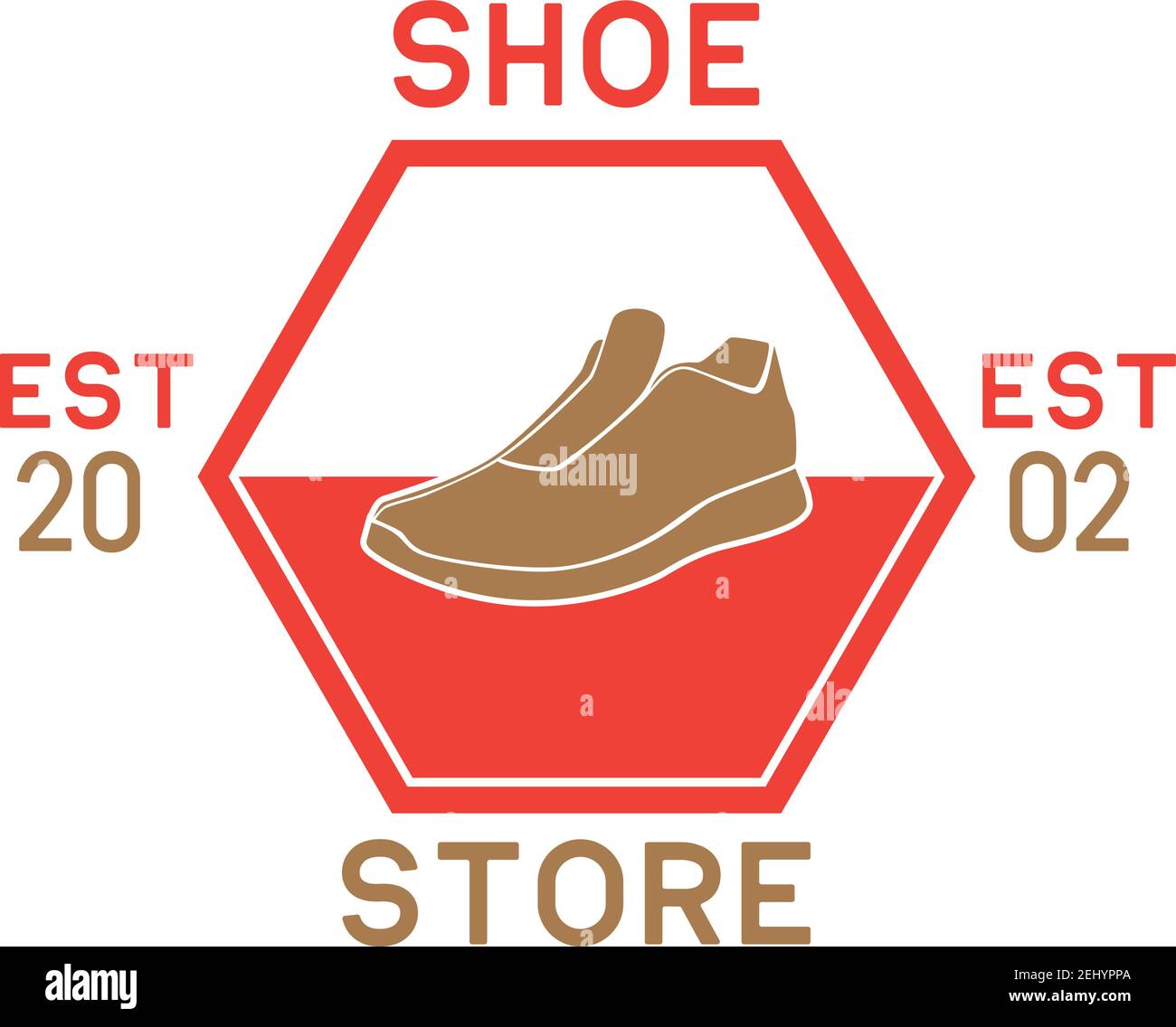 shoes store logo for shoes store on white background. vector ...