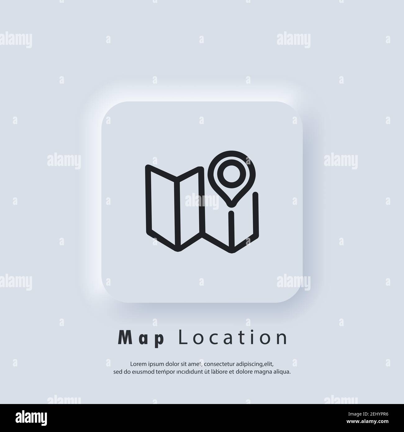 Map Location icon. Map pin. Route location. Cartography icon. Vector ...