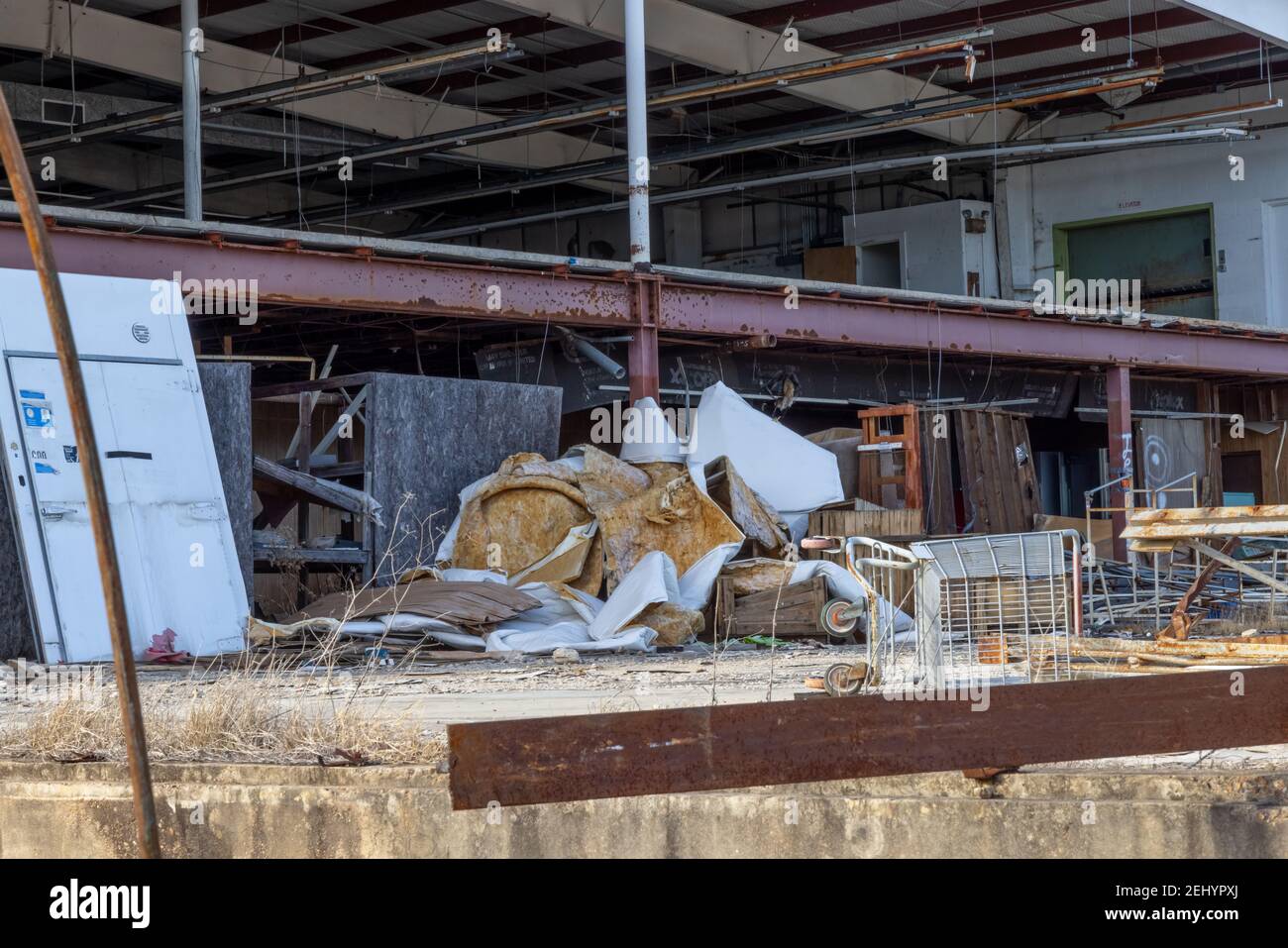 In the process of scrapping this shut down factory is a small Tennessee ...