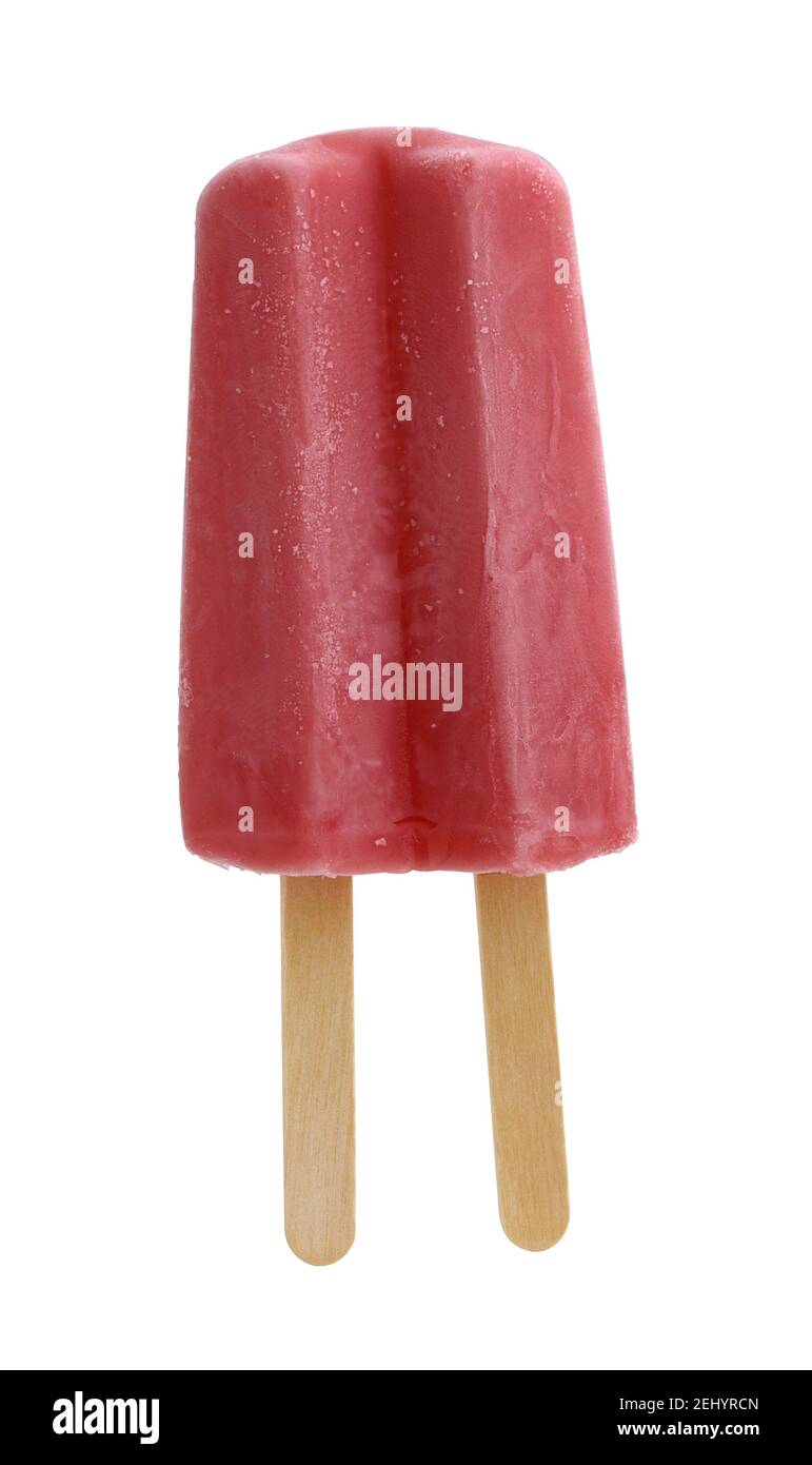 popsicles isolated on white background Stock Photo - Alamy