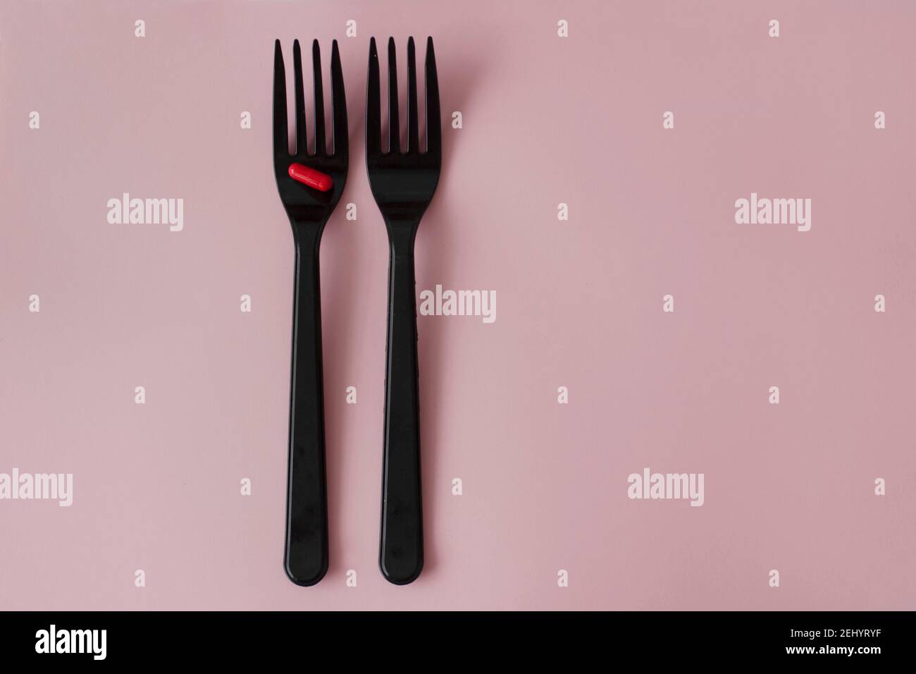 Black fork hi-res stock photography and images - Alamy