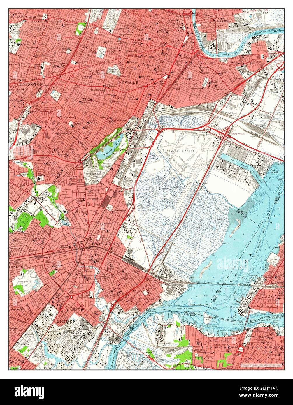 Elizabeth new jersey vintage hi-res stock photography and images - Alamy