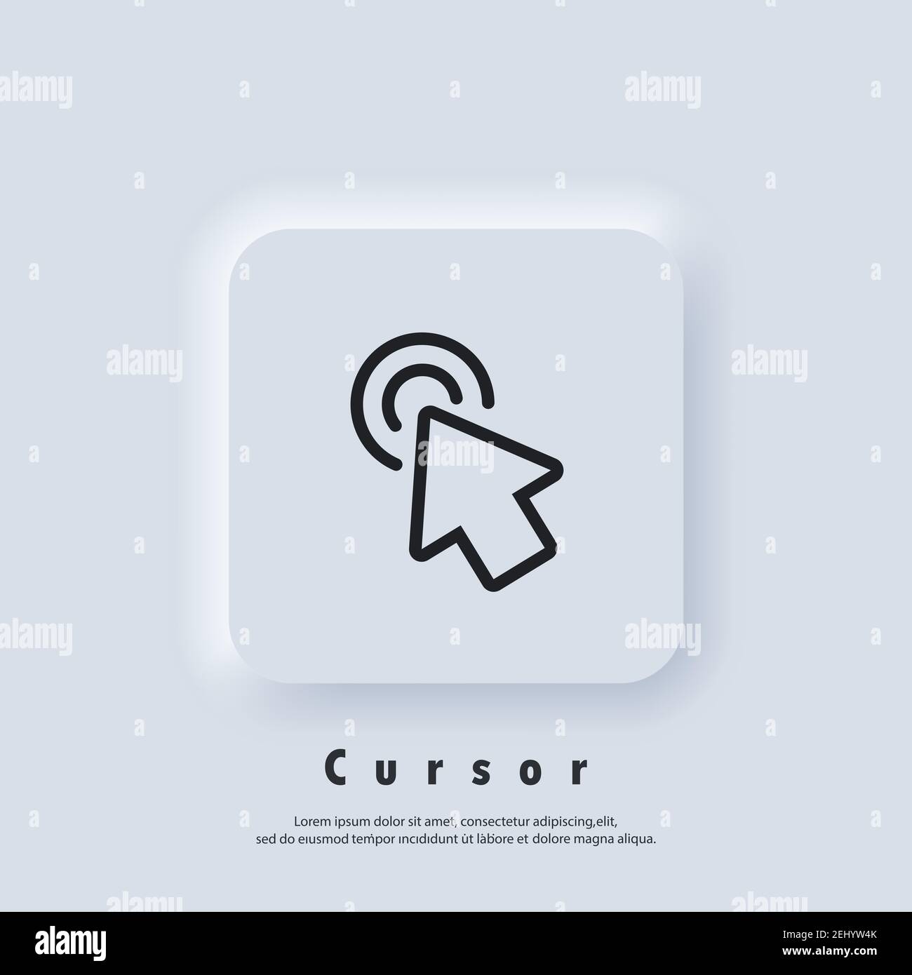 Pointer icon logo. Cursor sign. Click icon. Computer mouse, cursors ... Pointer icon logo. Cursor sign. Click icon. Computer mouse, cursors ...