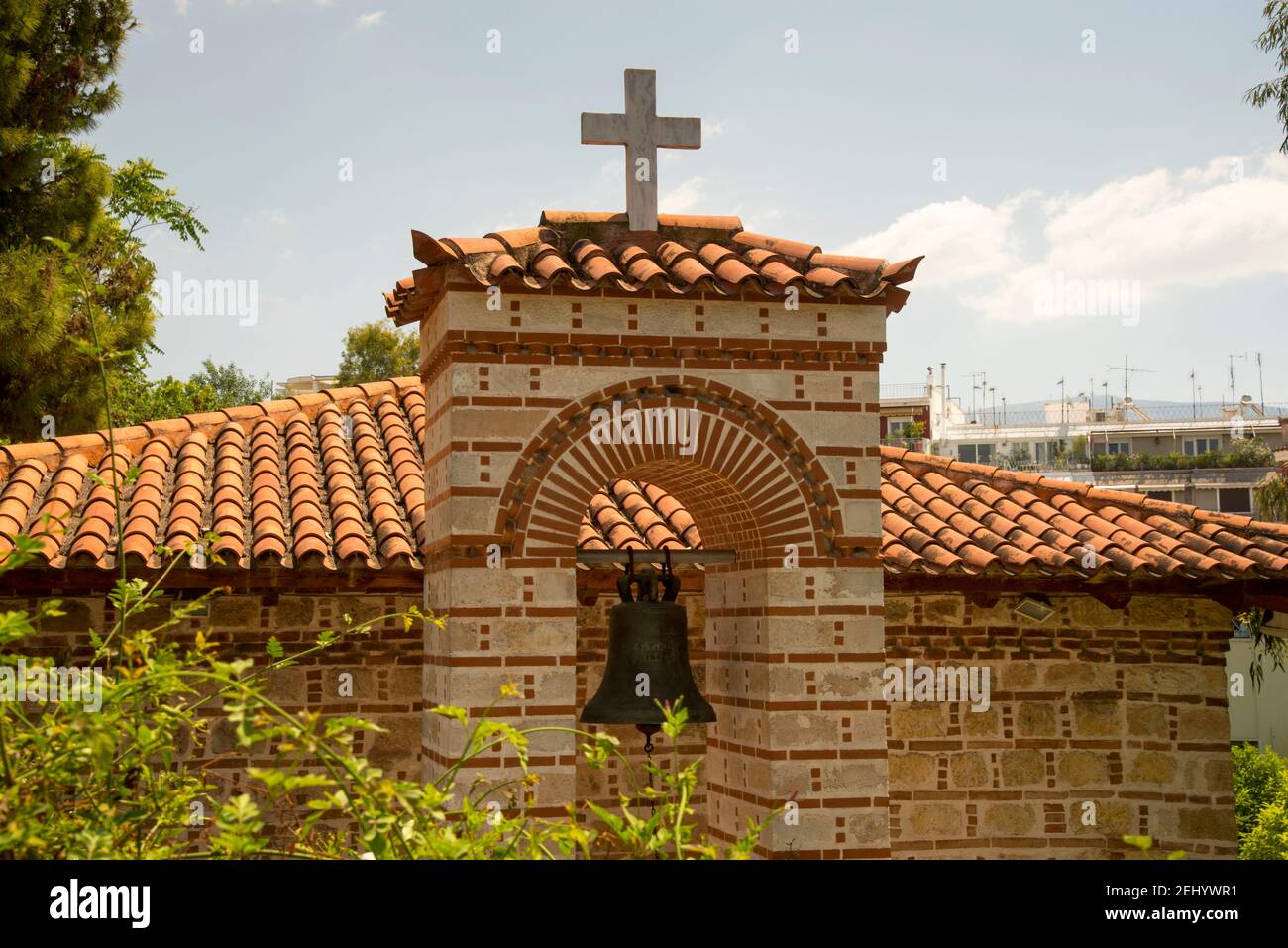 The Church of Saint George in Athens, Greece Stock Photo - Alamy