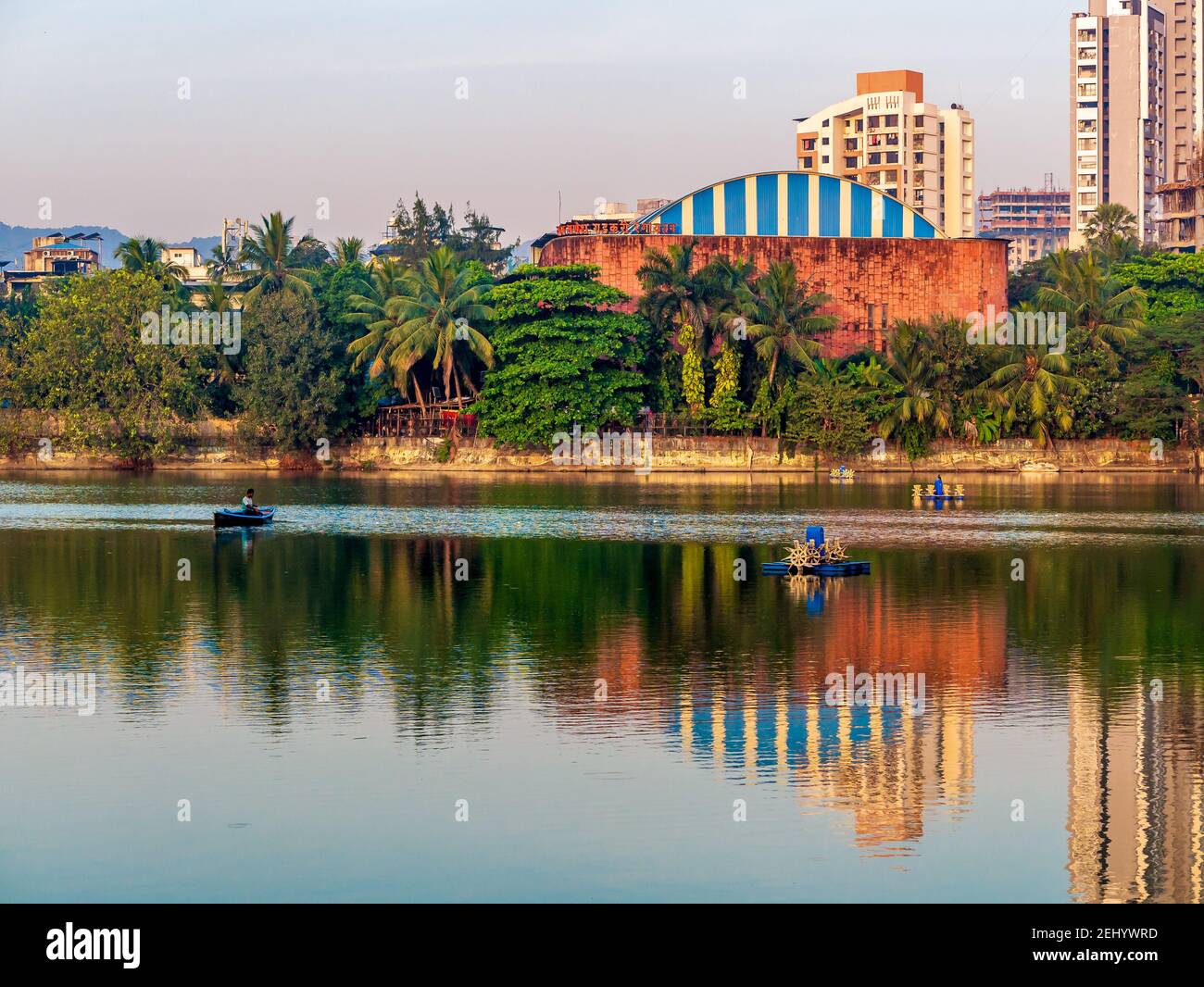 Thane, India, December 22,2020 : Masunda Talao or Talao pali, one of ...