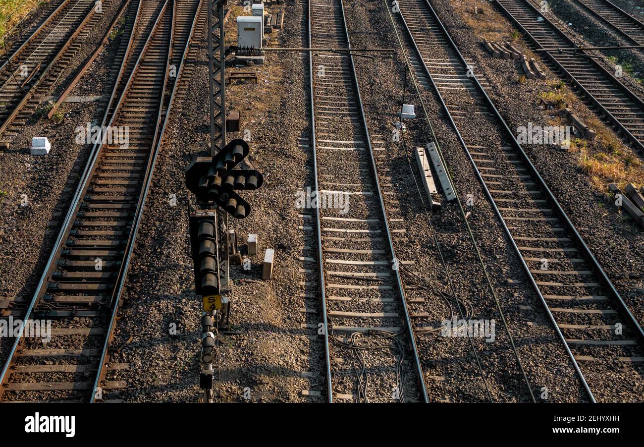 Indian railway map hi-res stock photography and images - Alamy