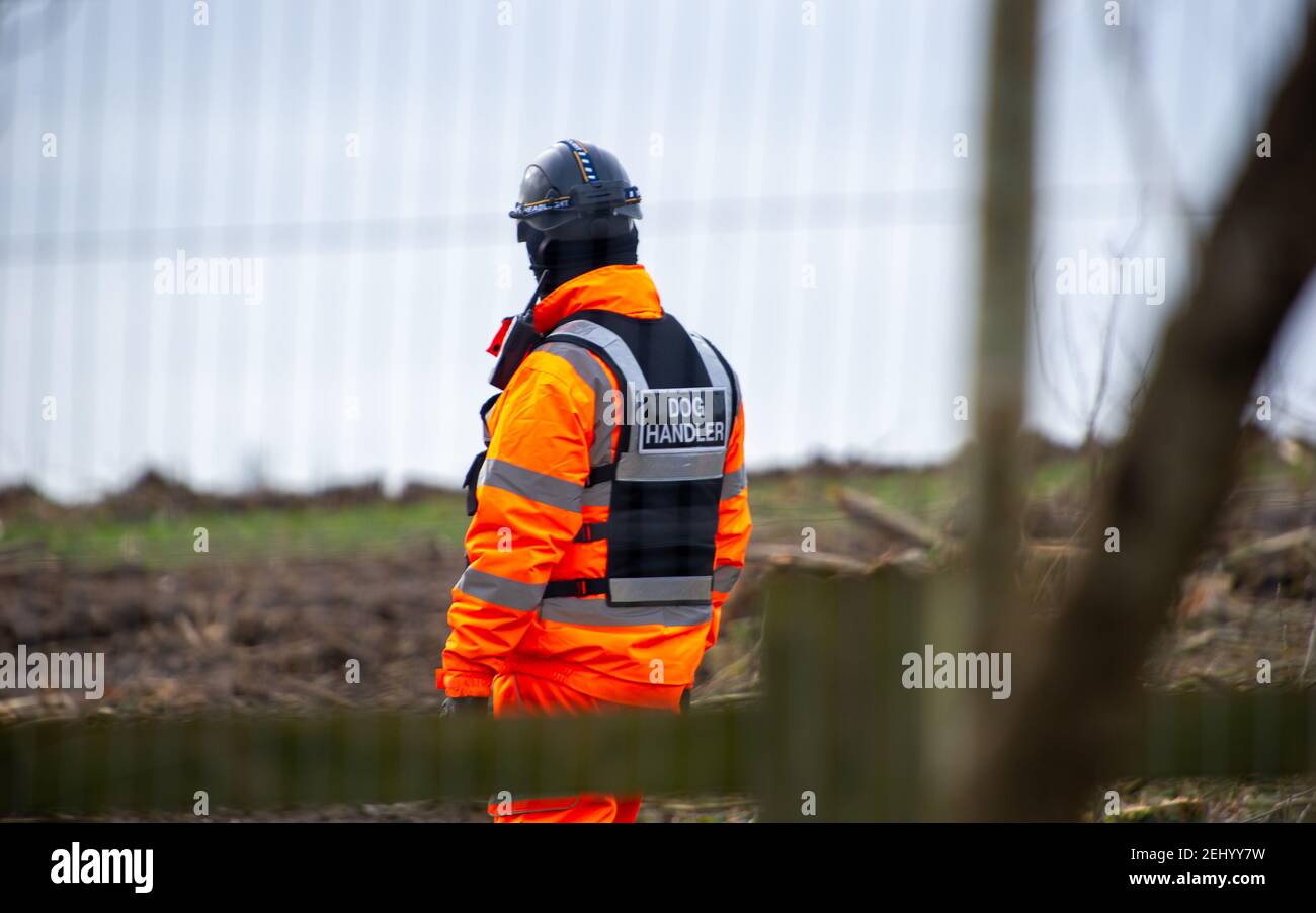 Hs2 guard dogs hi-res stock photography and images - Alamy