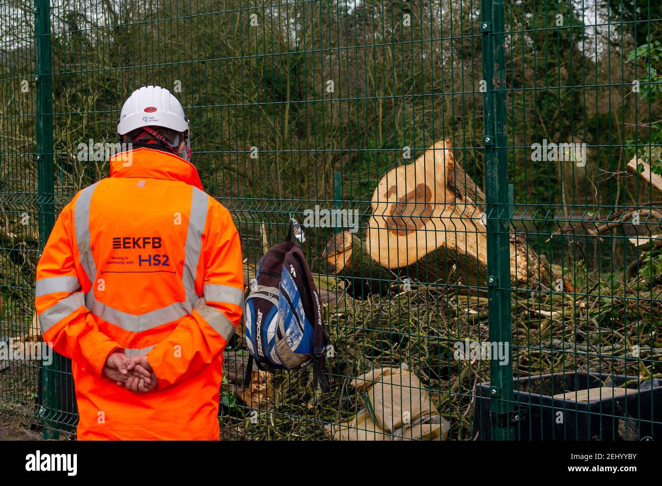 Hs2 guard dogs hi-res stock photography and images - Alamy