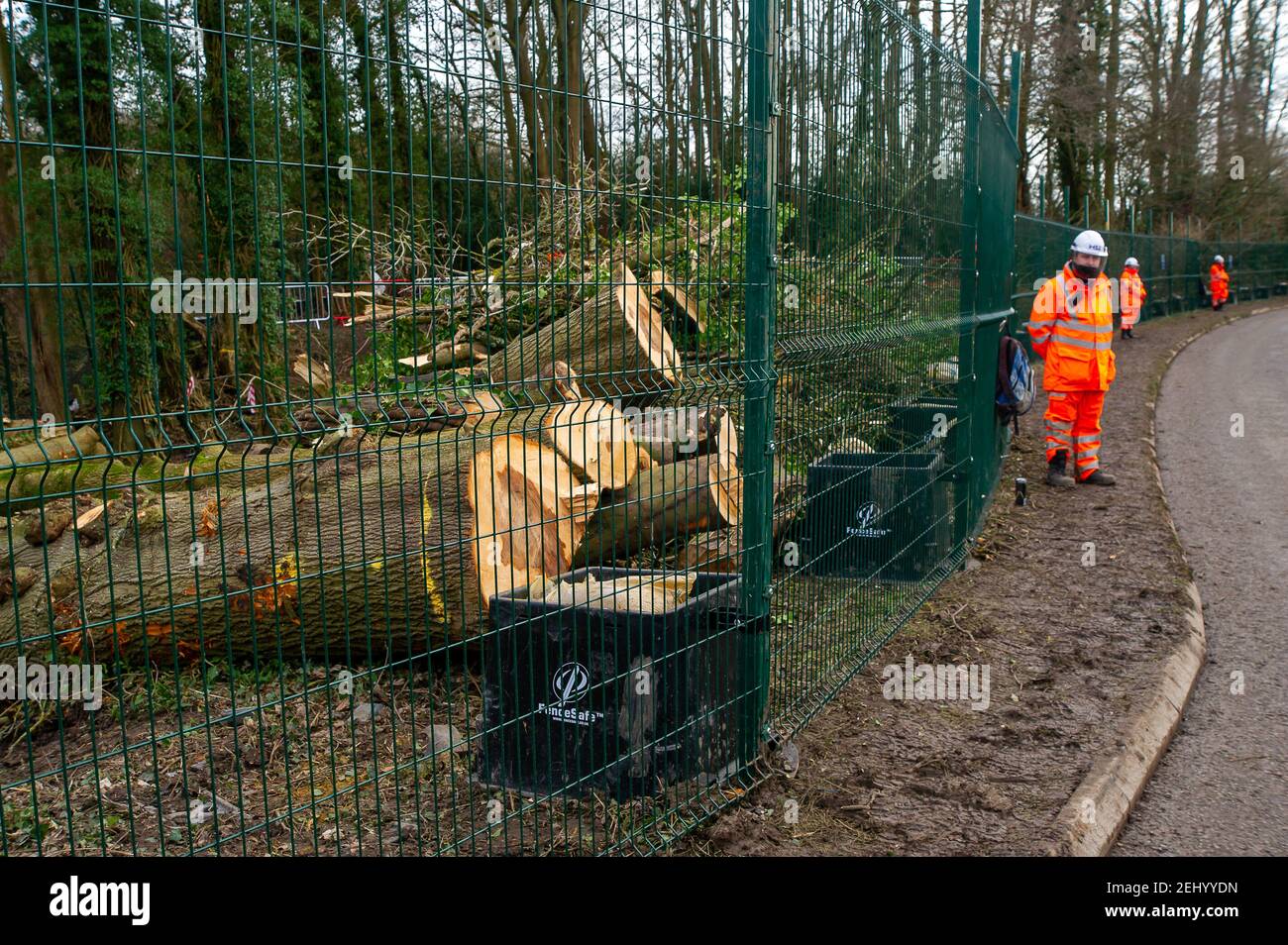 Hs2 guard dogs hi-res stock photography and images - Alamy