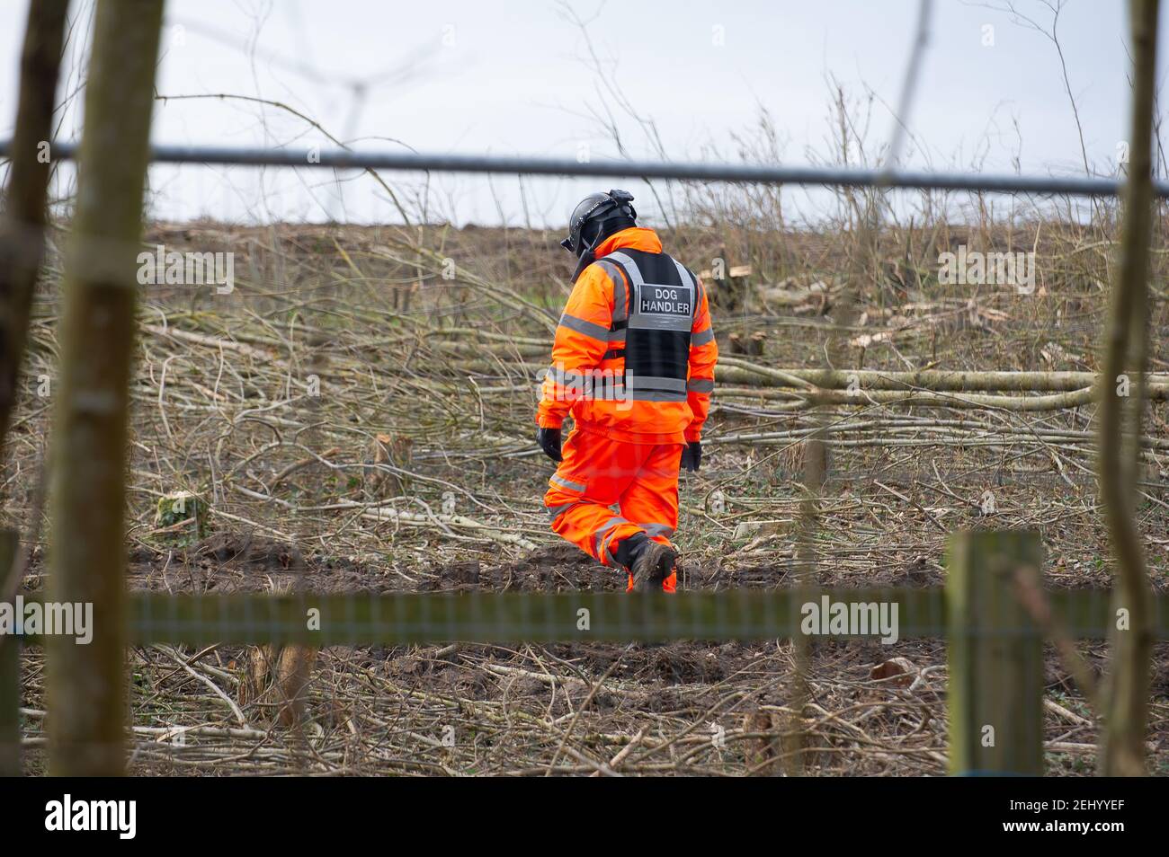 Hs2 guard dogs hi-res stock photography and images - Alamy
