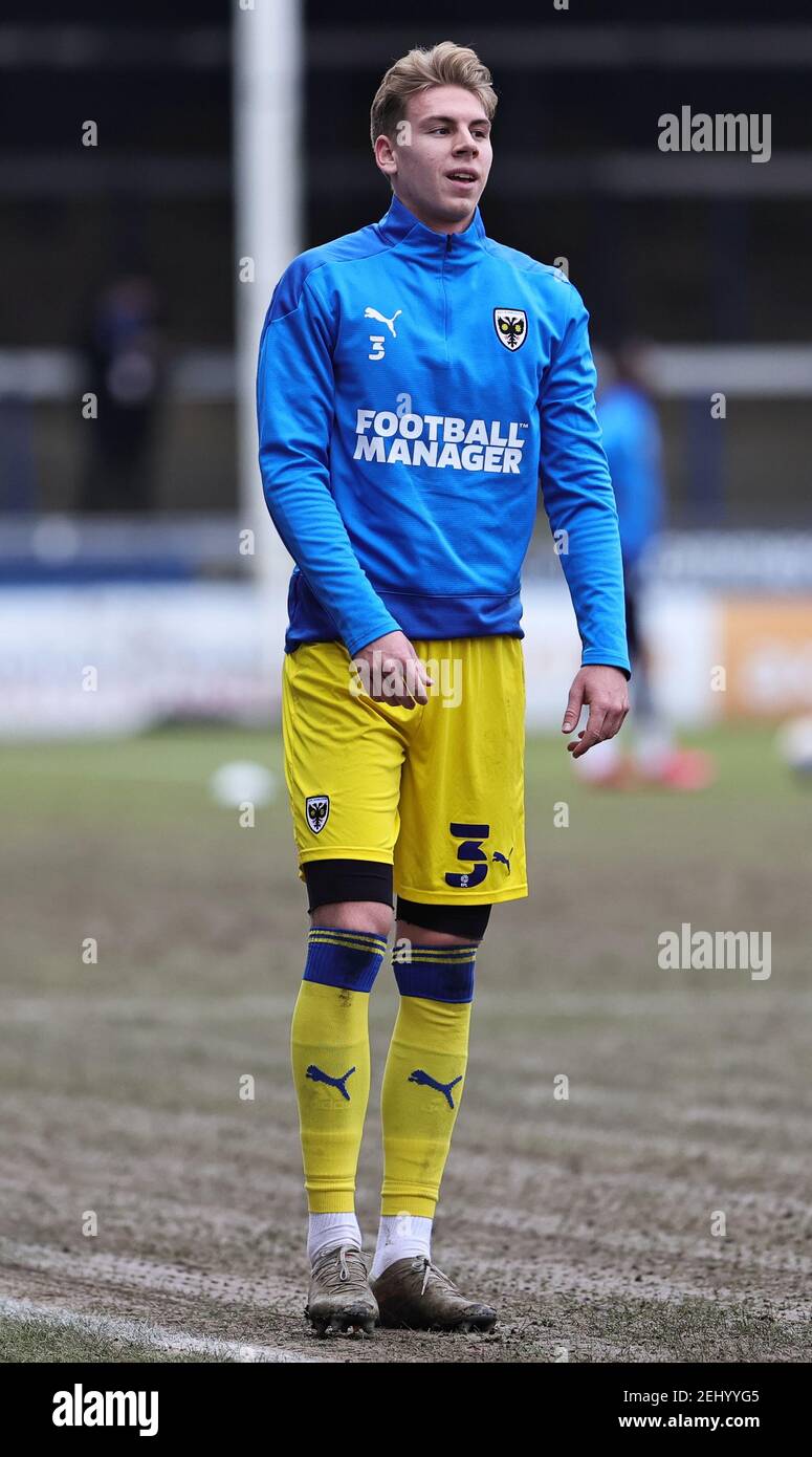 Daniel csoka of afc wimbledon hi-res stock photography and images - Alamy