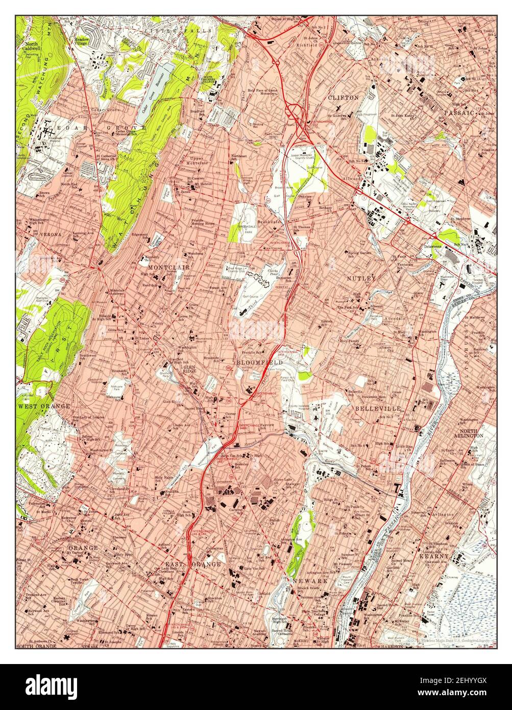 1955 new jersey hi-res stock photography and images - Alamy