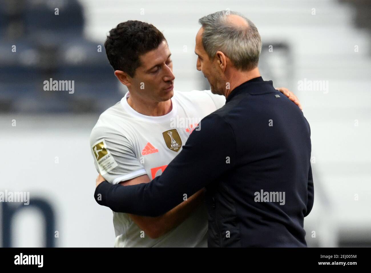 20 February 2021, Hessen, Frankfurt/M.: Soccer: Bundesliga, Eintracht ...