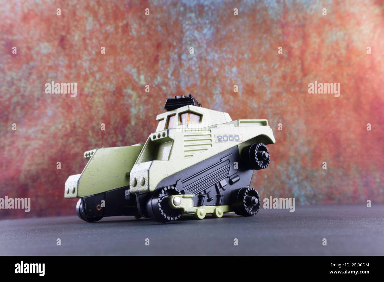 1977 Matchbox toy - futuristic war machine 'Raider Command' Stock Photo ...