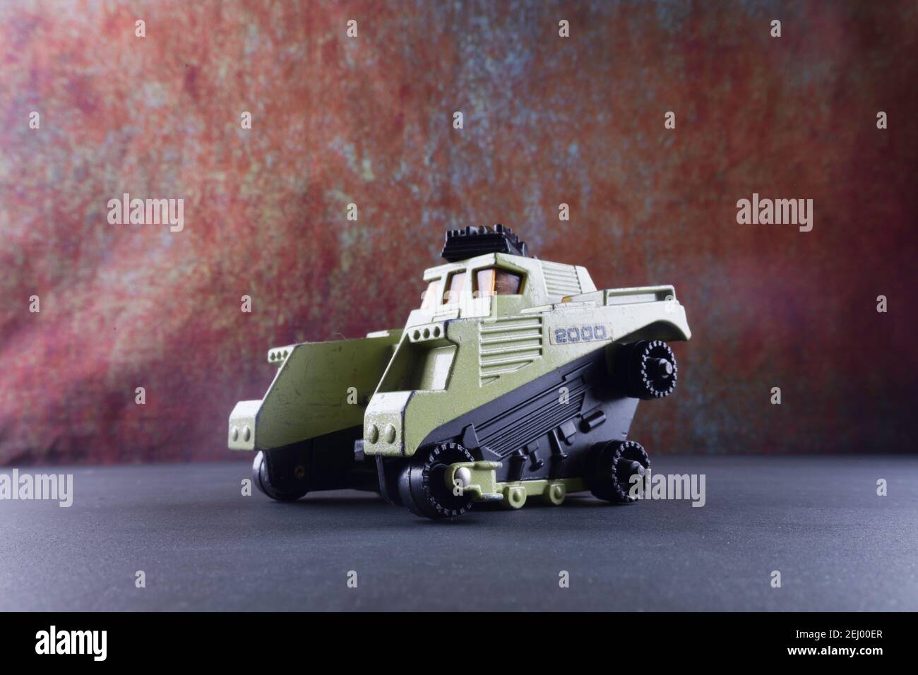 1977 Matchbox toy - futuristic war machine 'Raider Command' Stock Photo ...