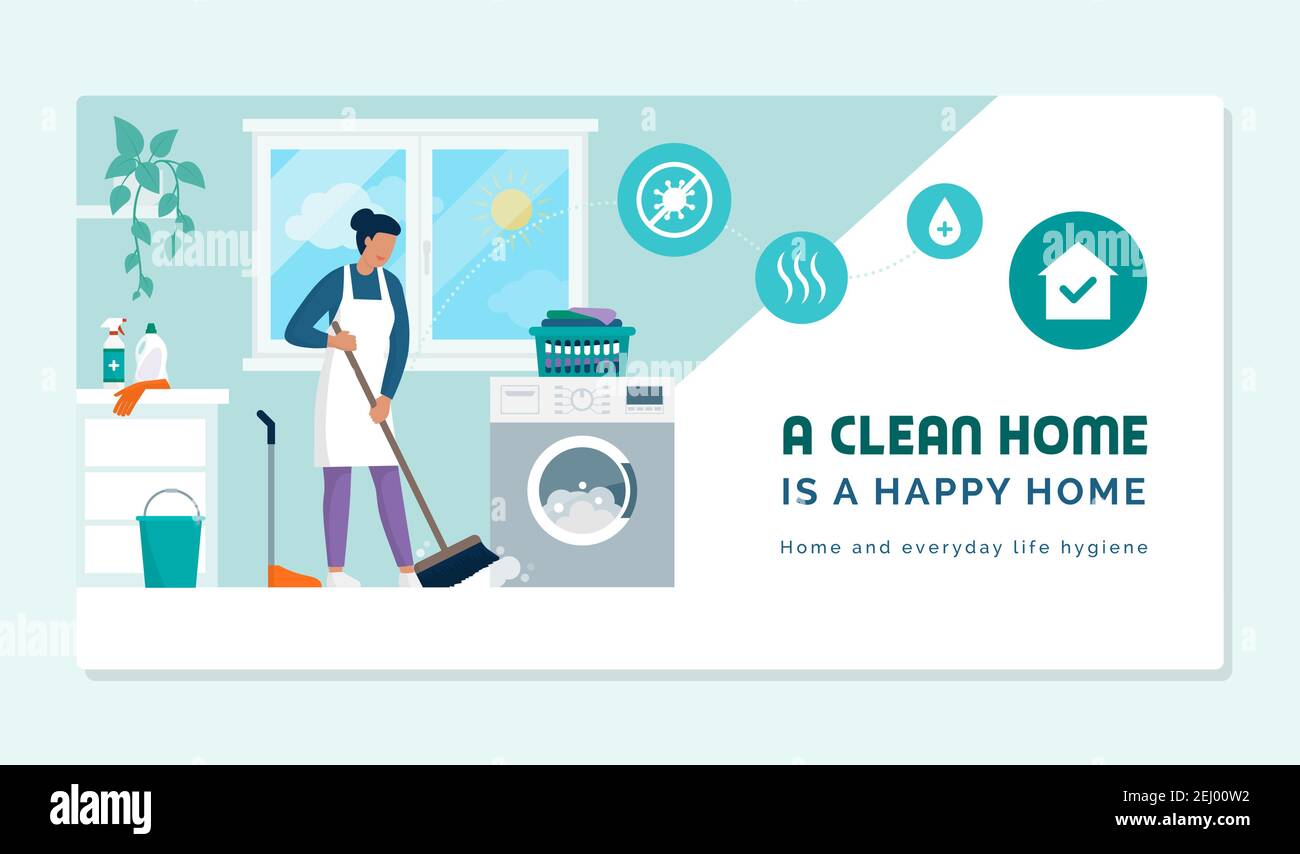 Cleansing service Stock Vector Images - Alamy