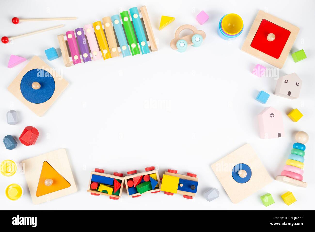 Sustainable zero waste colorful educational and musical toys for baby ...