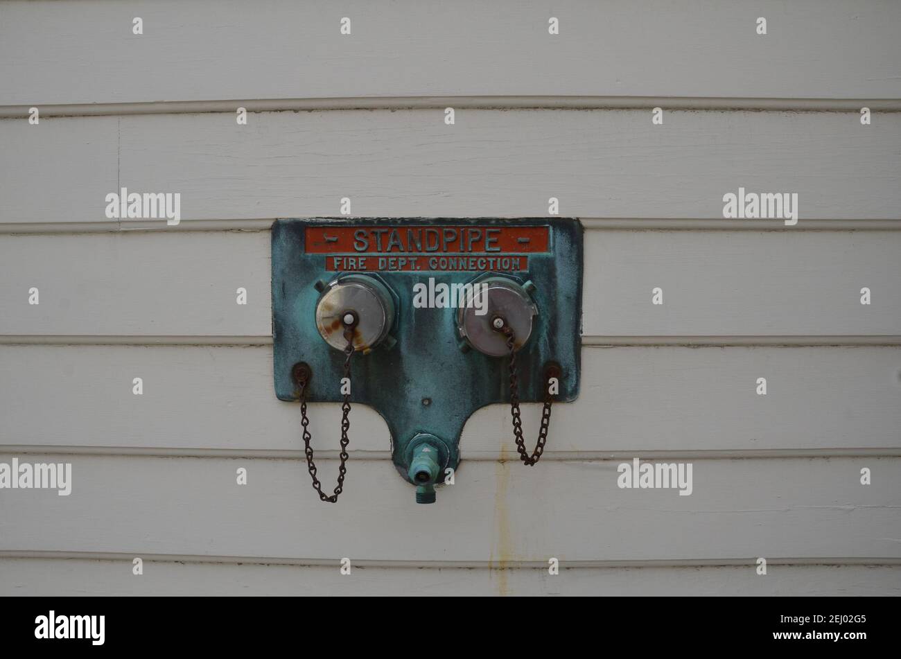 Fire department connection hi-res stock photography and images - Alamy