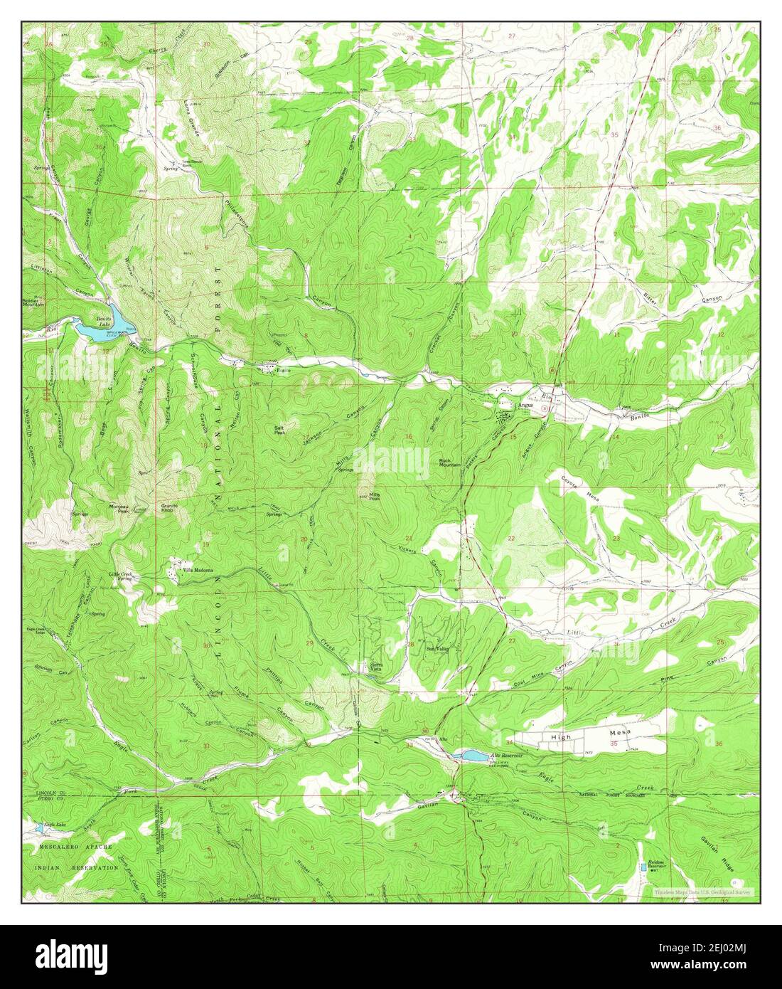 Antique county angus map hi-res stock photography and images - Alamy