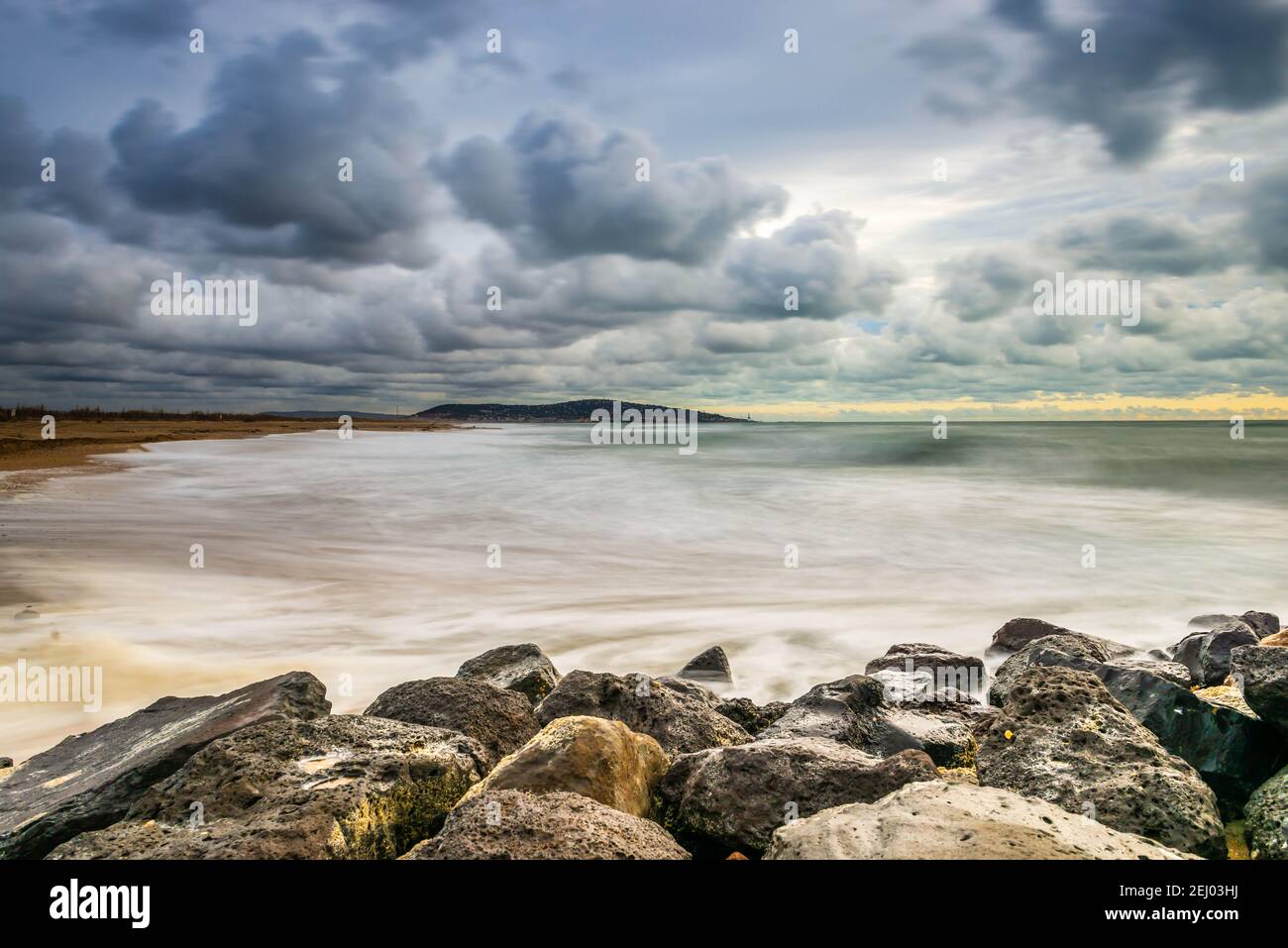 Sete beach france hi-res stock photography and images - Alamy