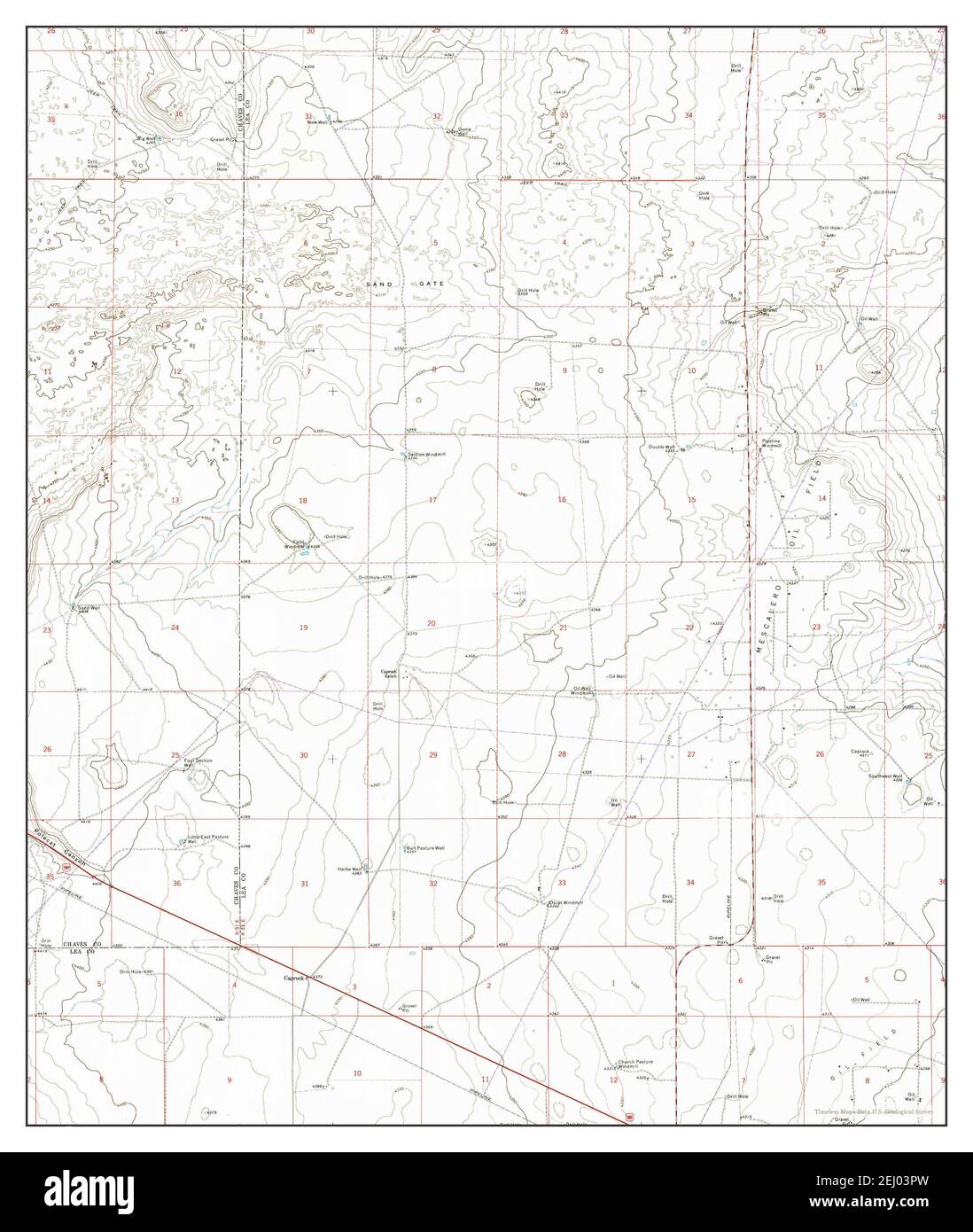 Caprock Cut Out Stock Images & Pictures - Alamy