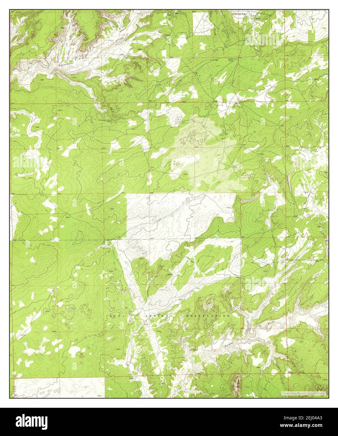 Chi Chil Tah, New Mexico, map 1973, 1:24000, United States of America ...
