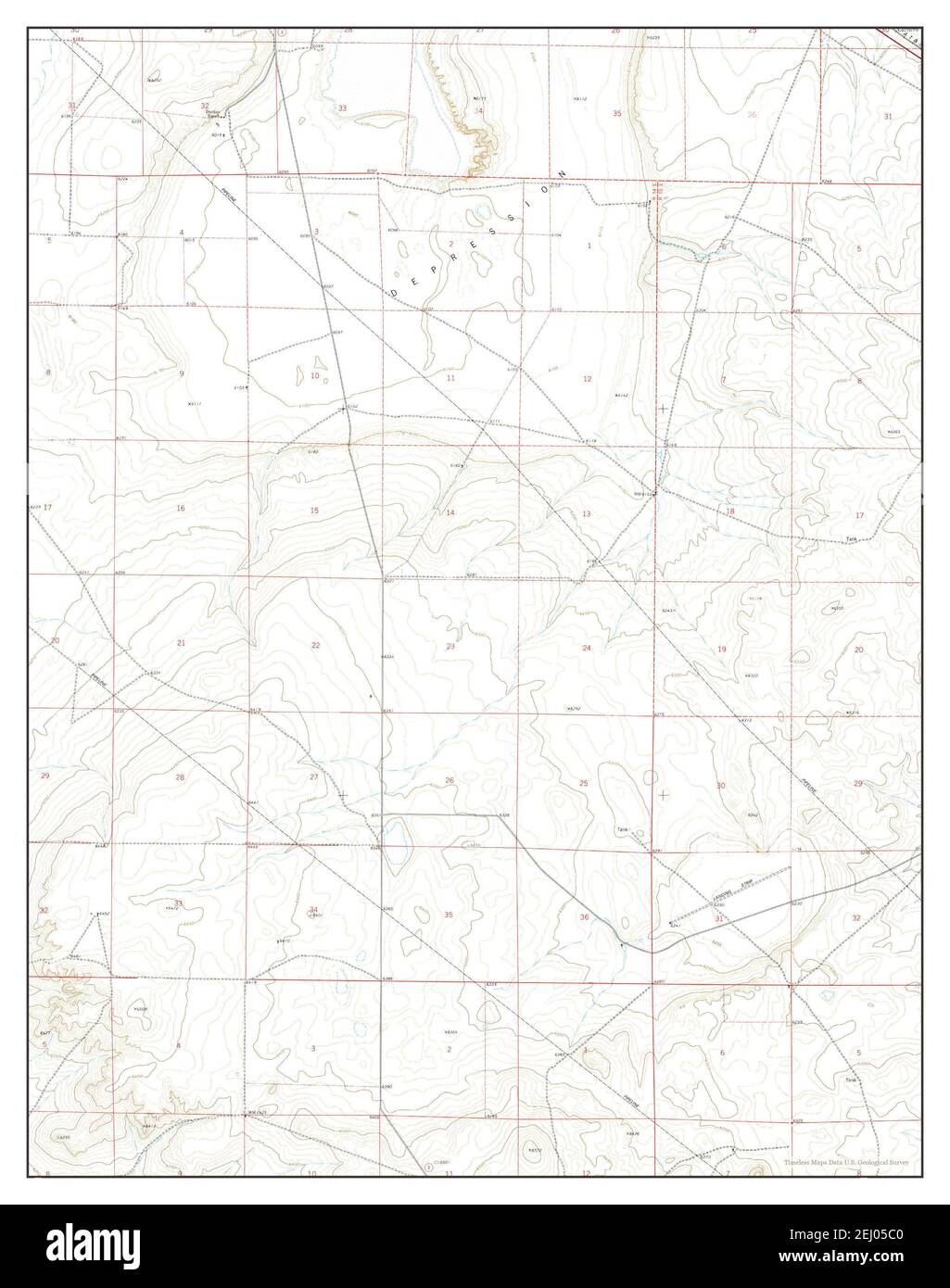 Dunlap Ranch, New Mexico, map 1978, 1:24000, United States of America ...
