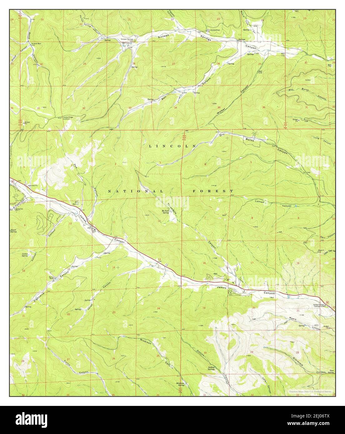Harvey Ranch, New Mexico, map 1974, 1:24000, United States of America ...