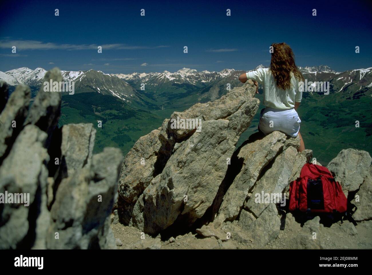 Top of the World Stock Photo - Alamy