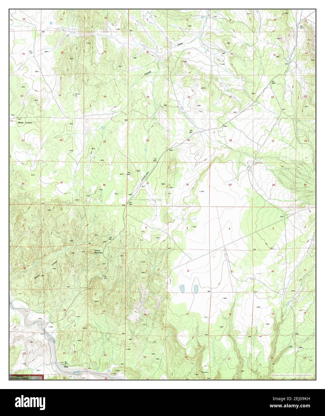 Riley, New Mexico, map 1995, 1:24000, United States of America by ...