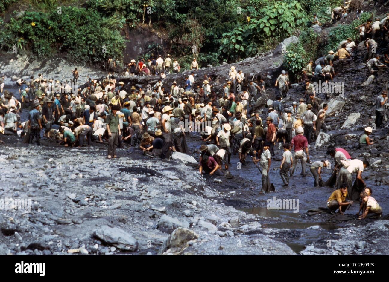 Muzo Mine Colombia Looking For Emeralds Stock Photo - Alamy