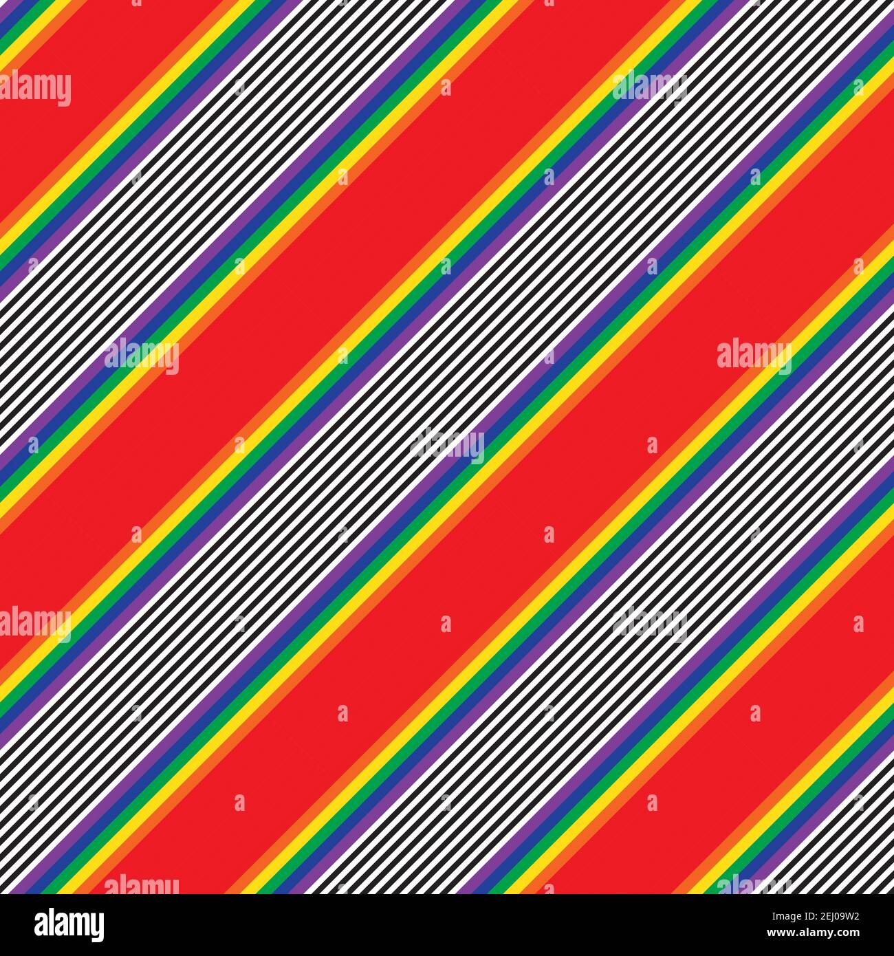 Rainbow seamless pattern suitable for fashion textiles and graphics ...