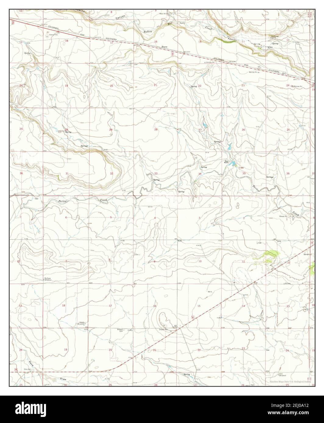 Royce, New Mexico, map 1966, 1:24000, United States of America by ...